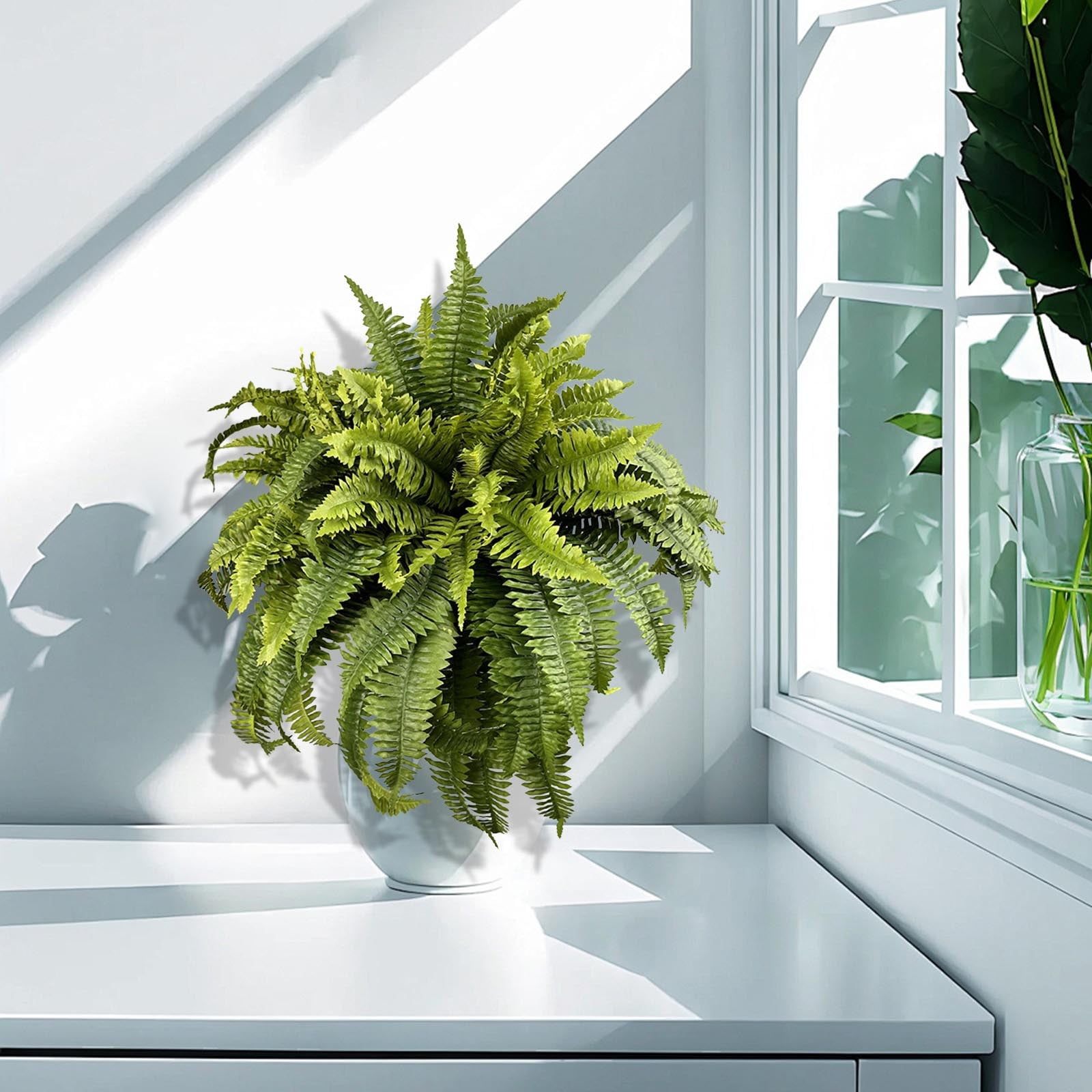 Simulated Persian Grass, Small Persian Leaves, Artificial Flowers, Fern ...