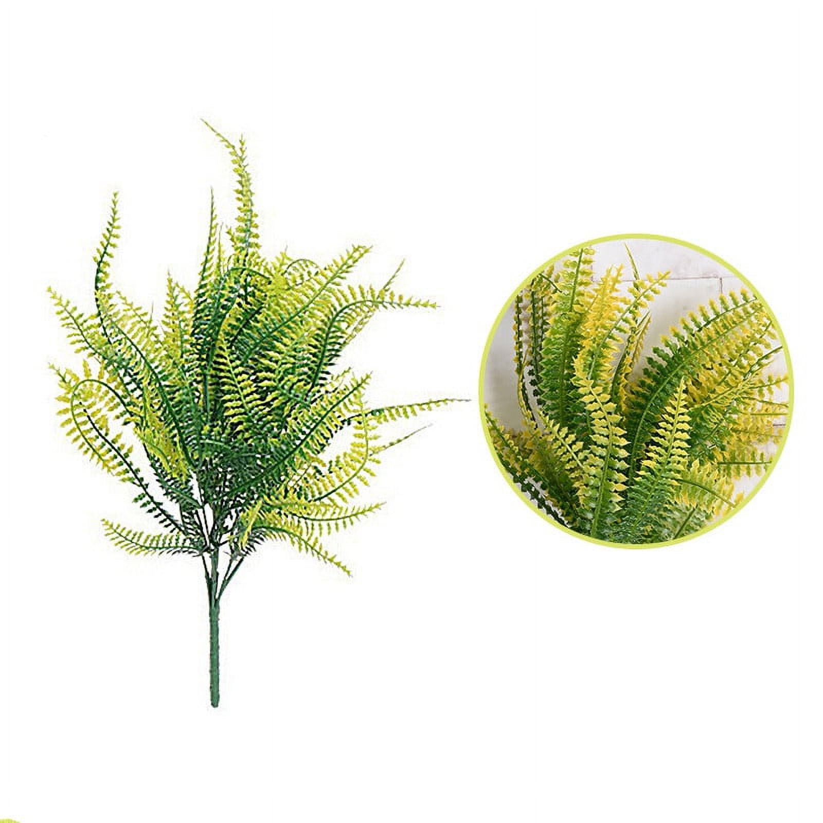 Simulated Persian Grass and Fern Leaves Bouquet - Realistic Artificial ...