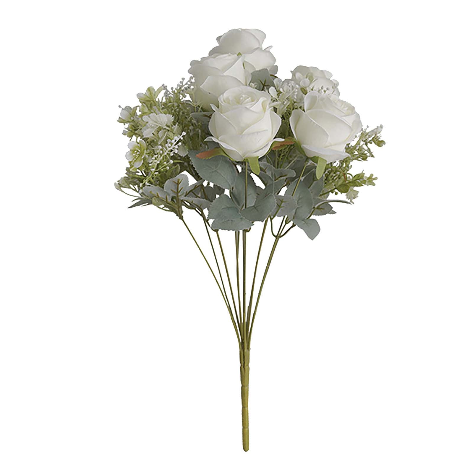 Valentine's Day Simulated Red Rose Artificial Flower Wedding Guide ...