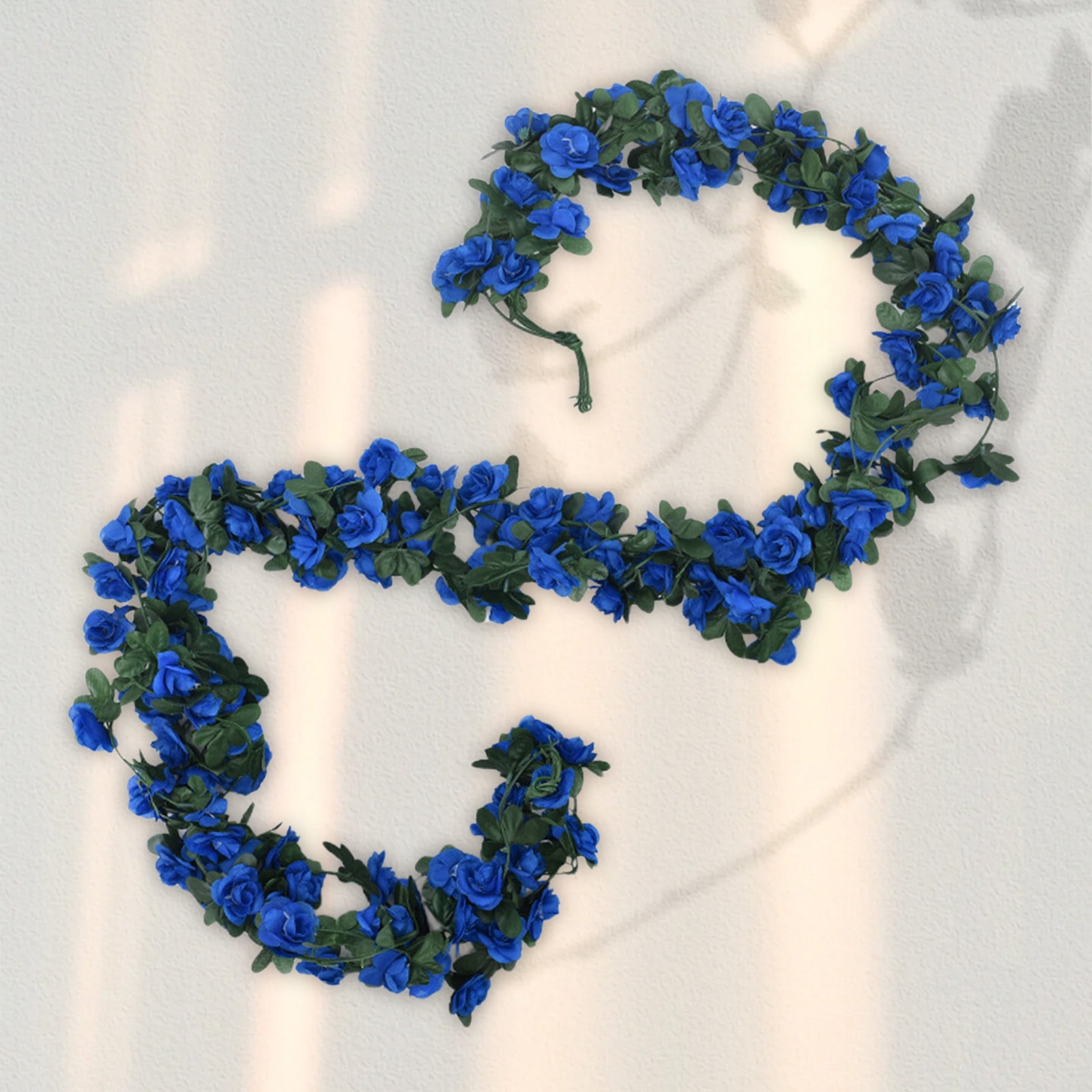 Simulated Rose Artificial Flower Vine - 6 ft Plastic Wrapped Fake ...