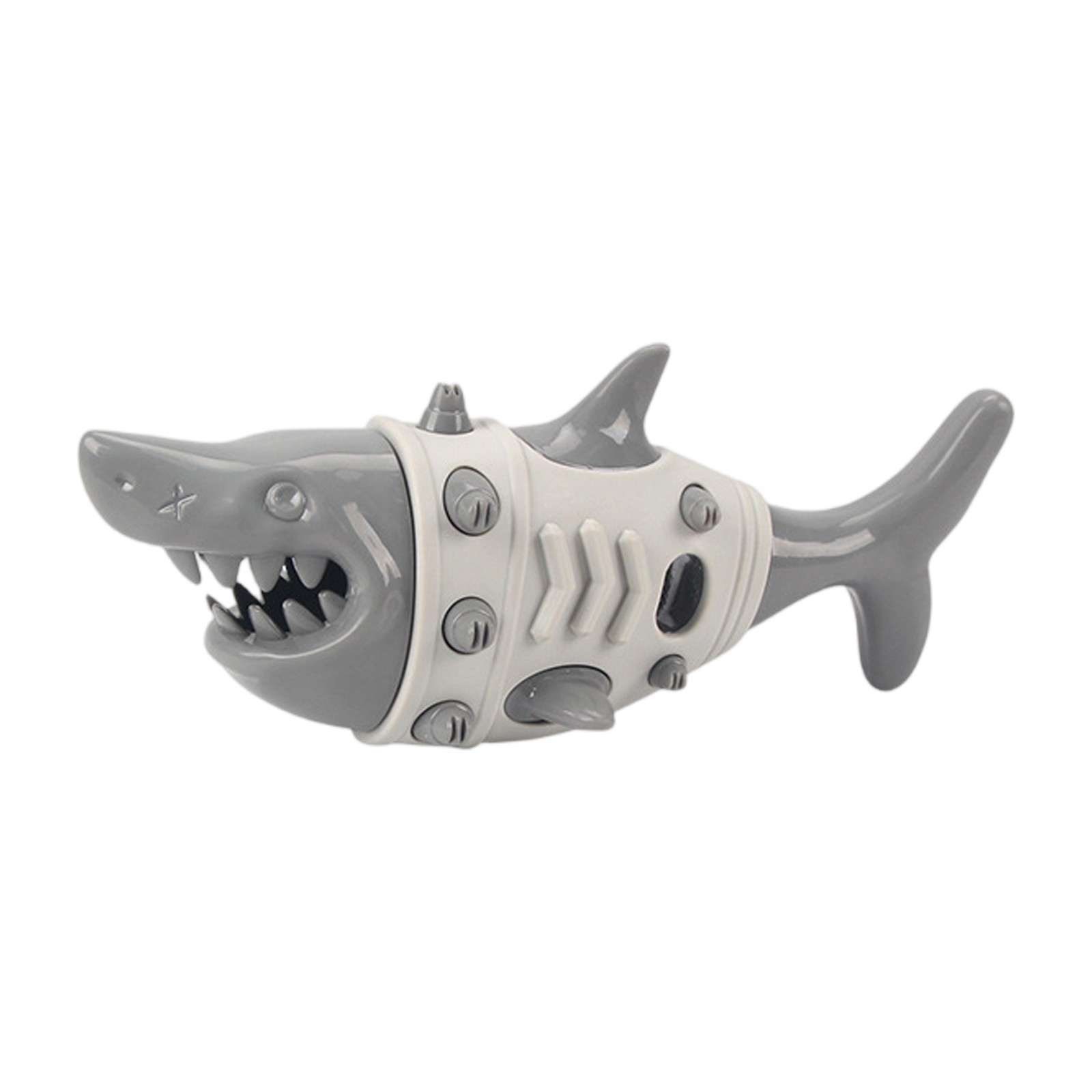 Simulated Shark Dog Toy - Teeth Cleaning, Durable Chewing, Stress ...