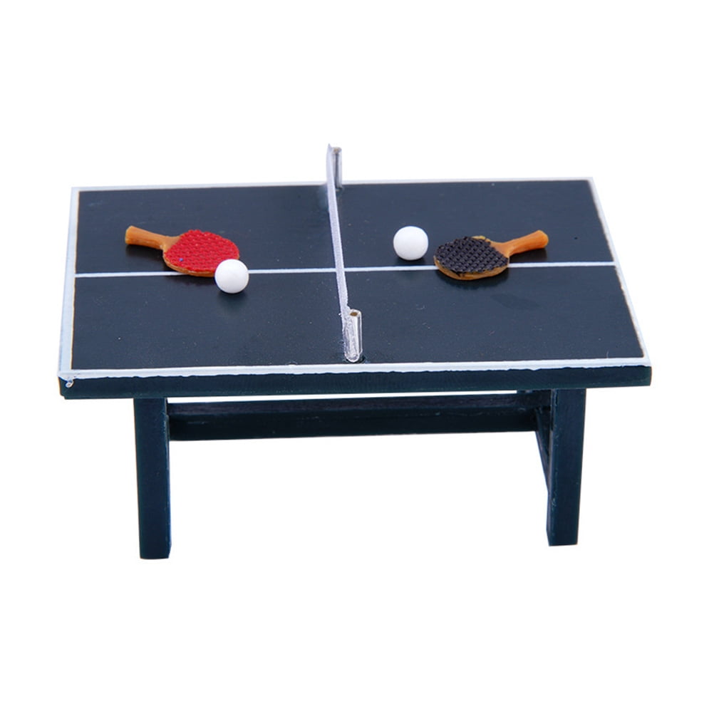 Hytrove Mini Table Tennis Table Multi Colored 1 Set 2 9in - Walmart.com