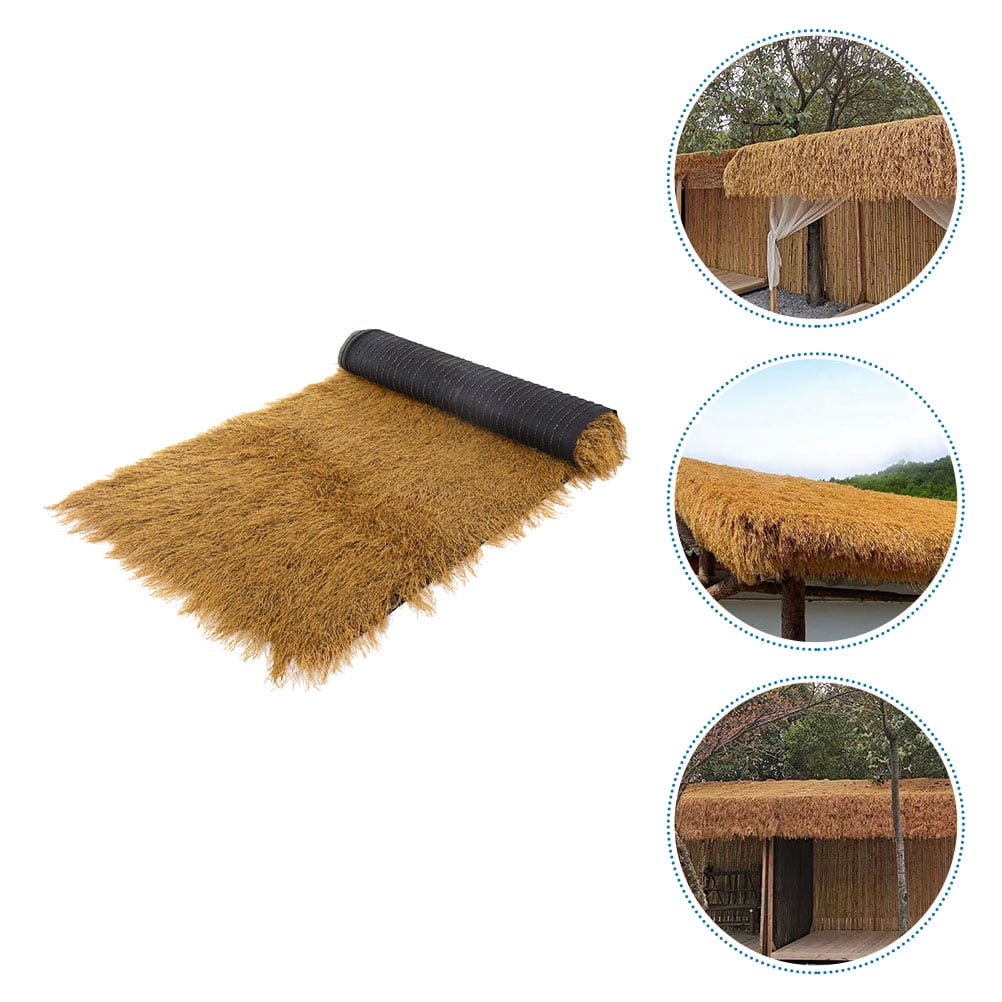 Simulated Thatch Roof Artificial Thatch Roof Park Straw Roof Thatch ...
