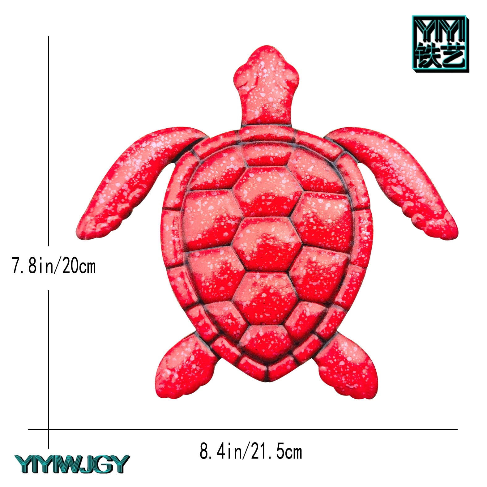 Simulated Turtle Craft Wall Decor Turtle Home Wall Animal Statue Craft ...