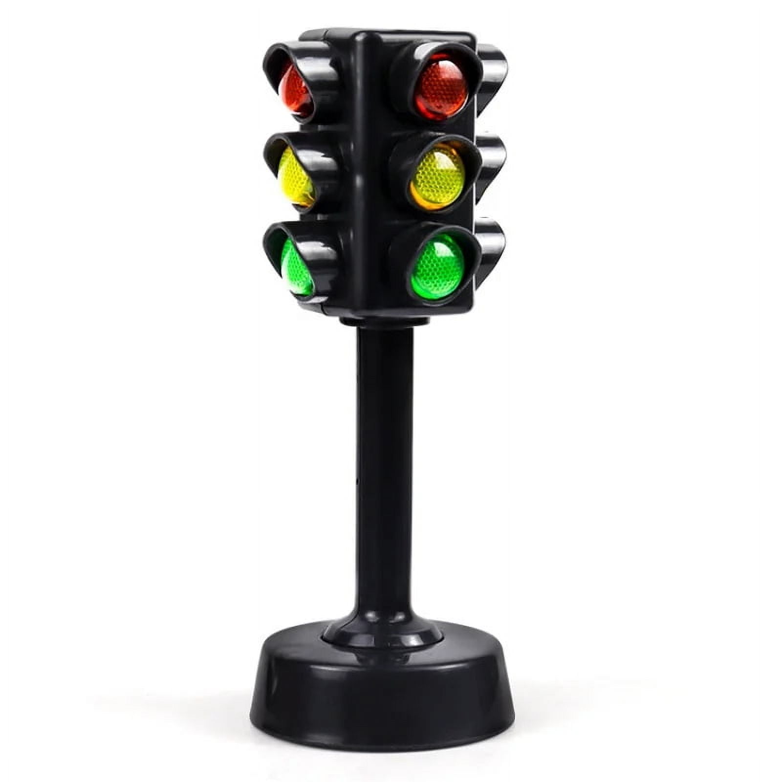 Simulated Two-Sided Traffic Lights Road Sign Lamp Crosswalk Signals ...