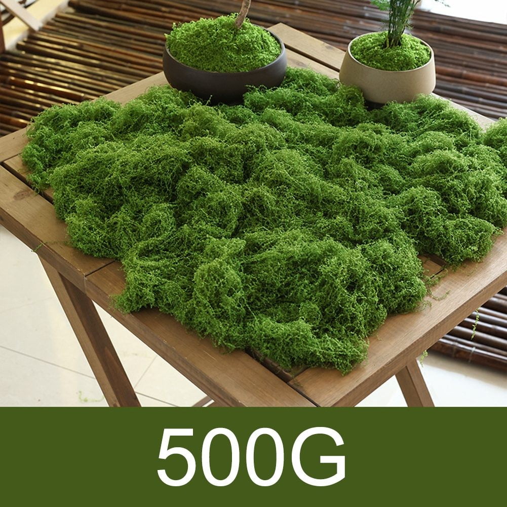 Simulated artificial turf landscape decoration Light green/green 100g ...