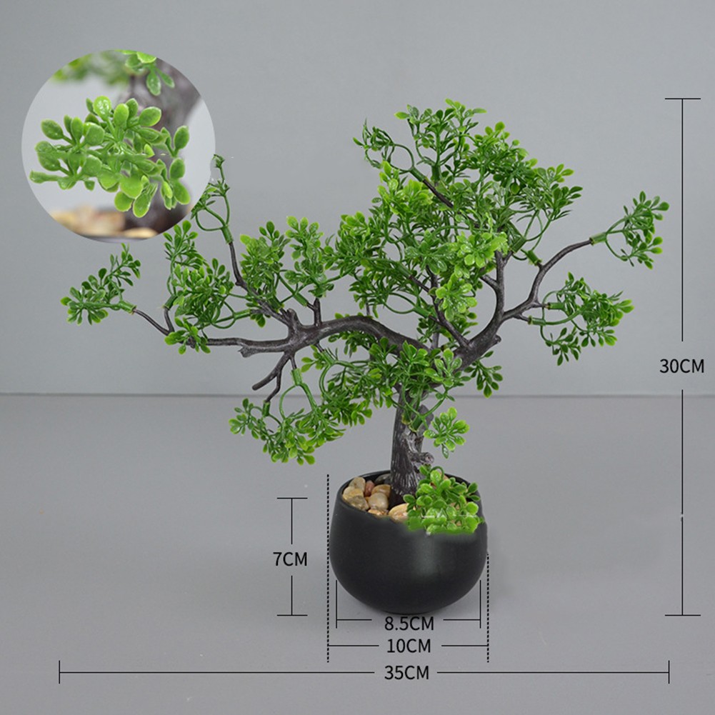 Simulated bonsai welcoming pine Milan pine bonsai home display ...