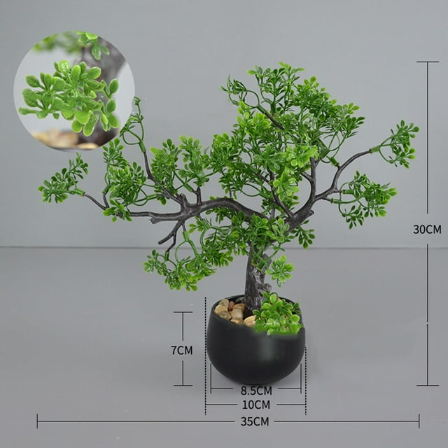 Simulated bonsai welcoming pine Milan pine bonsai home display ...