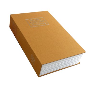 Paris and London Dual book Lock box with Key Lock - Walmart.com