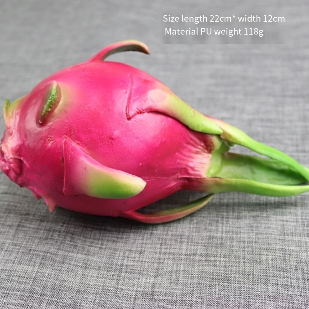 Simulated dragon fruit model crafted with attention to detail for shop ...