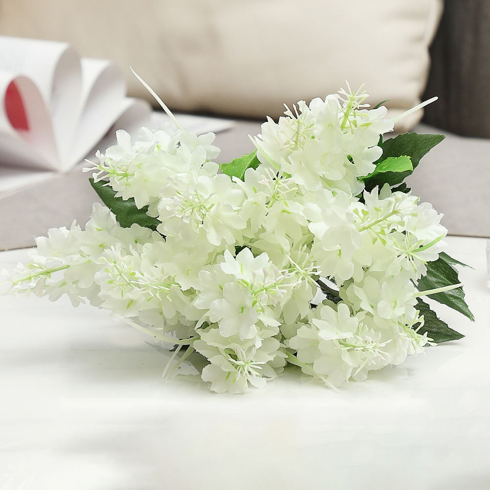 Simulated flower 5-pronged hyacinth silk flower simulated plant flower ...