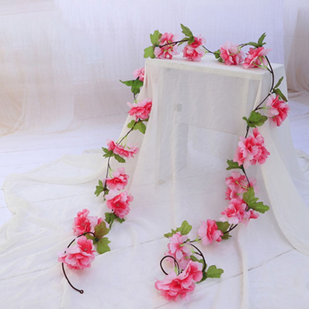 Simulated for cherry blossom rattan fake flower rattan wedding ...
