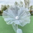 Simulated silk cloth flowers large flower outdoor wedding party ...