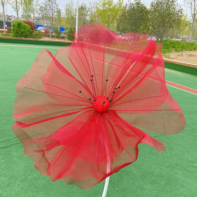 Simulated silk cloth flowers large flower outdoor wedding party ...