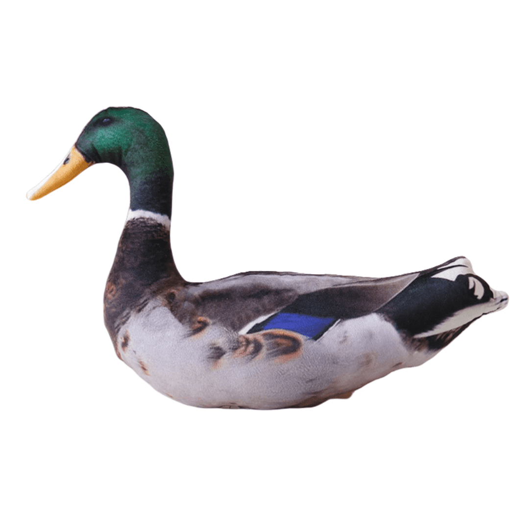 Simulation 3D Bird Plush Toy Stuffed Animal Goose Hen Duck Pigeon ...