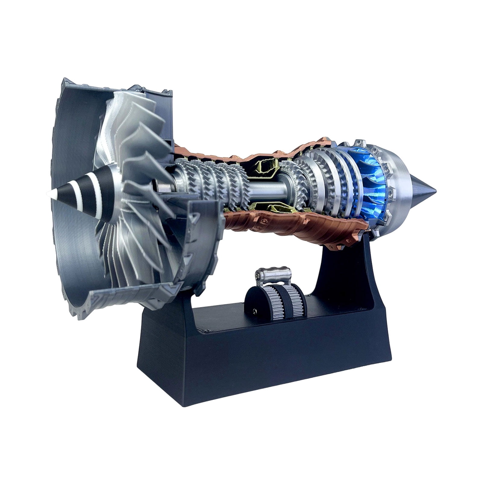 Simulation Aircraft Turbojet Engine Rotatable Model,Adjustable Tr900 ...