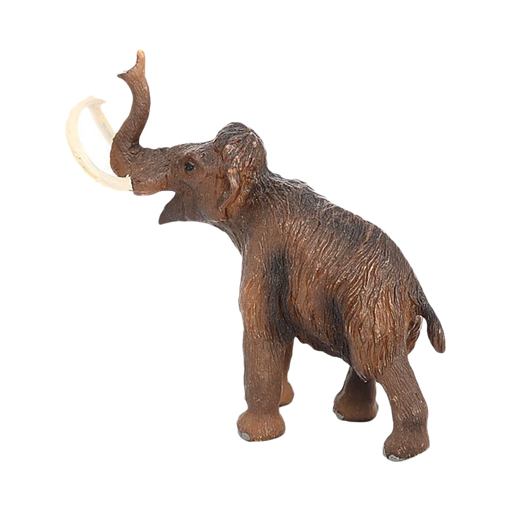 Simulation Animal Toy Woolly Model Prehistoric Creature Plastic Model ...