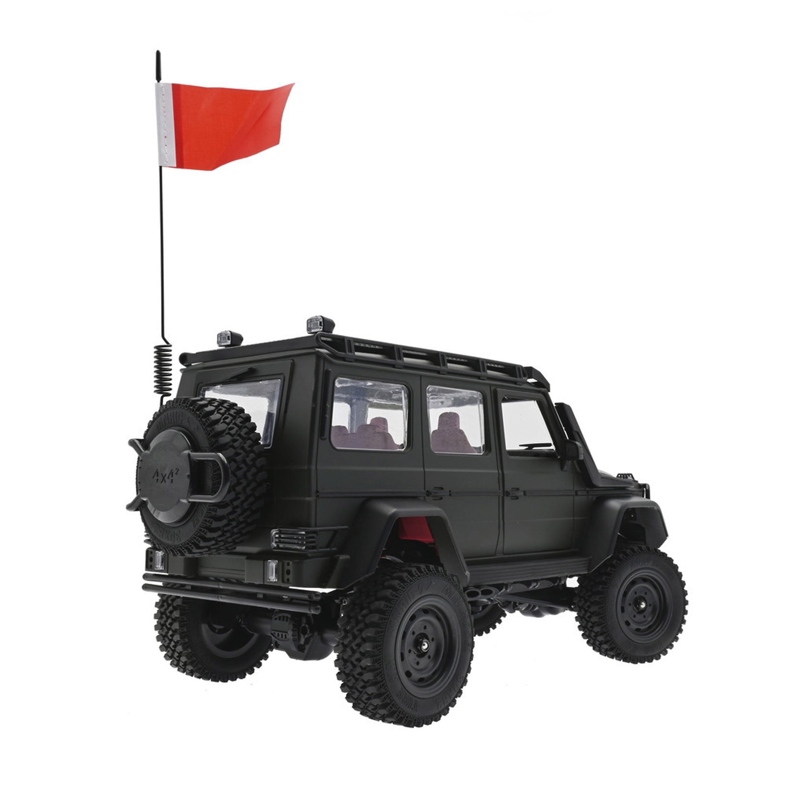 Antenna Flag for RC Cars - Flexible Signal Line with Metal Flagpole for ...