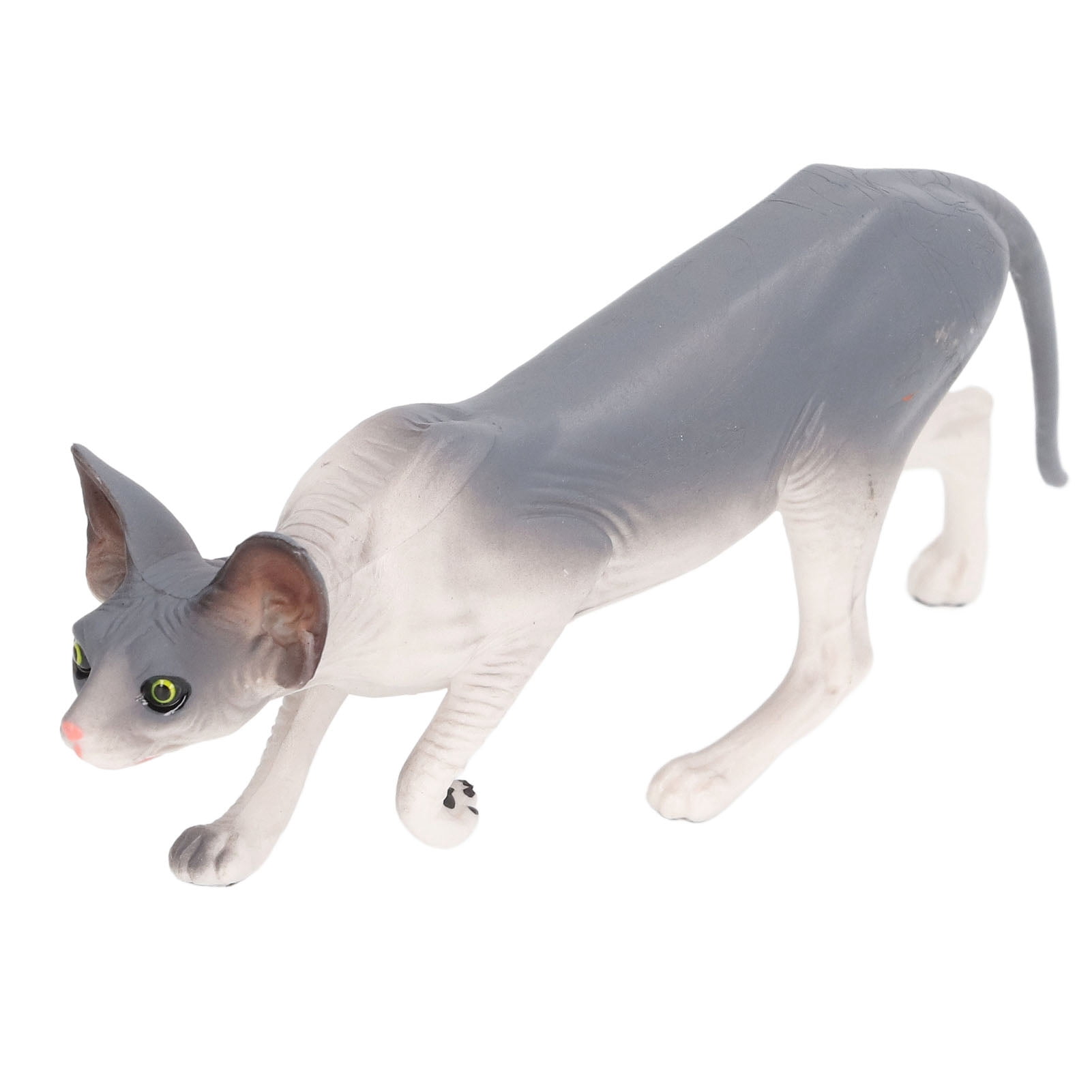 Simulation Artificial Animal Hairless Cat Model Toy Lifelike Small Pet ...