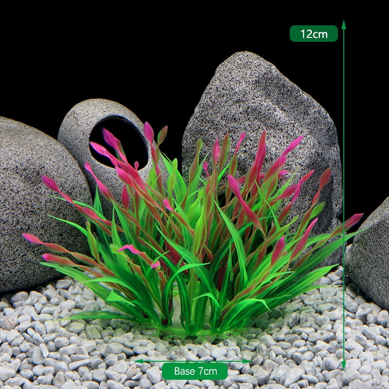 Simulation Artificial Plants Fish Tank Decor Water Weeds Ornament ...
