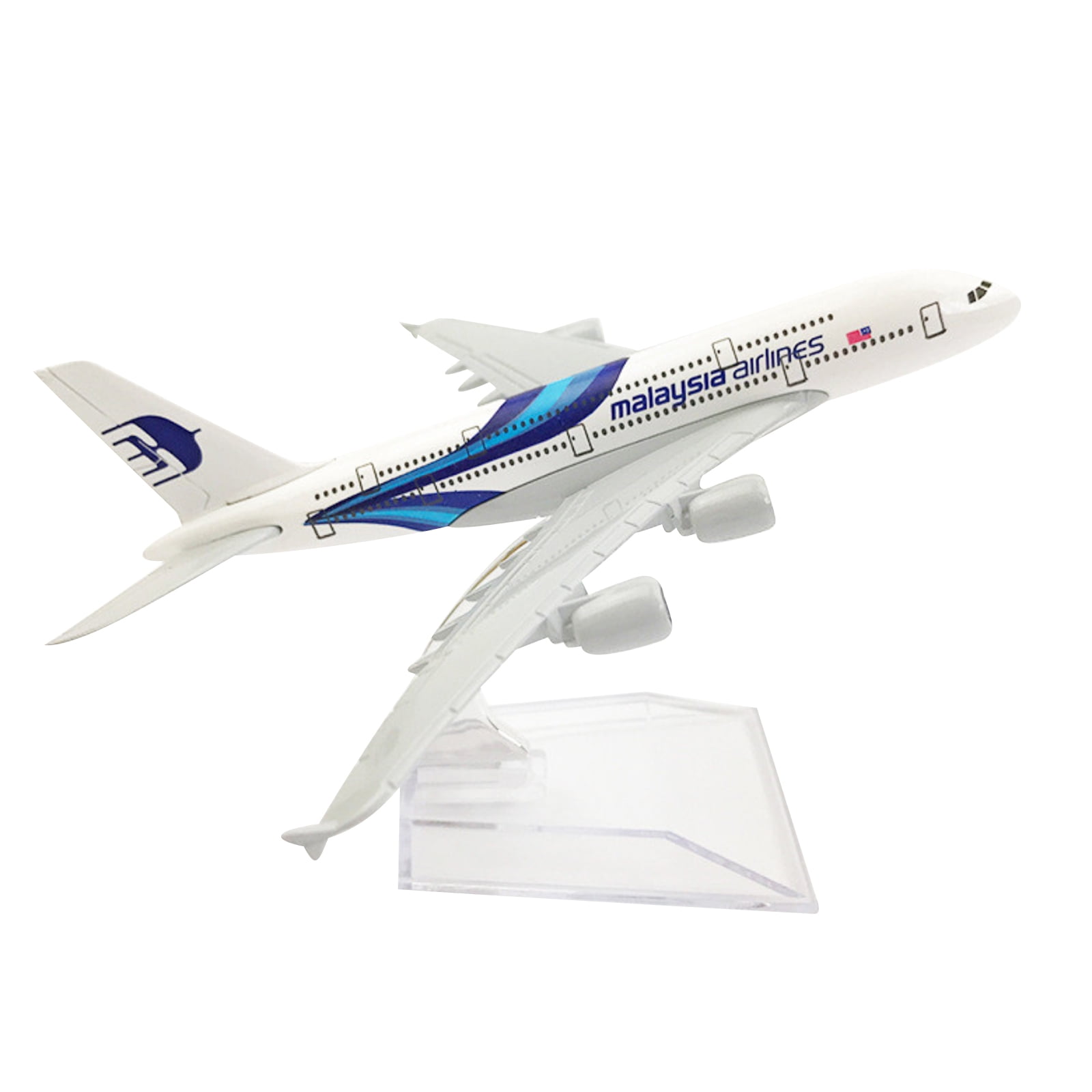 Simulation Aviation Model Display 1:400 Alloy Malaysia Airlines A380 ...