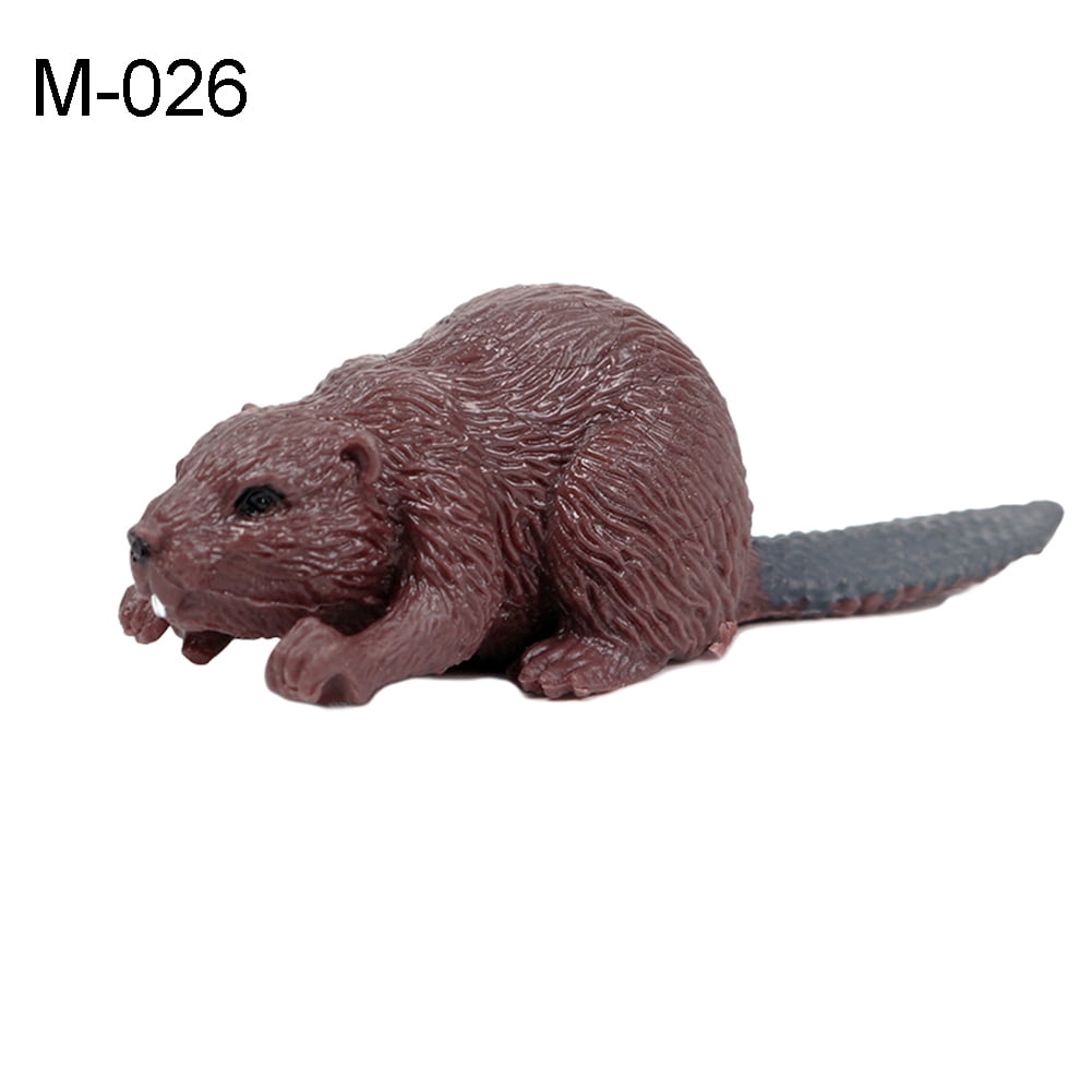 Simulation Badger Wild Animal Action Figure Figurine Desk Ornament Kids ...