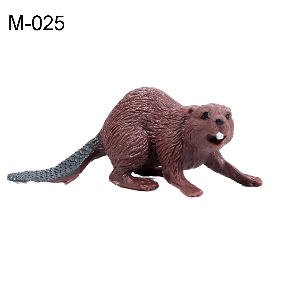Simulation Badger Wild Animal Action Figure Figurine Desk Ornament Kids ...
