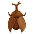 Simulation Beetle Plush Toy Beetle Stuffed Animal Backpack with Zip ...
