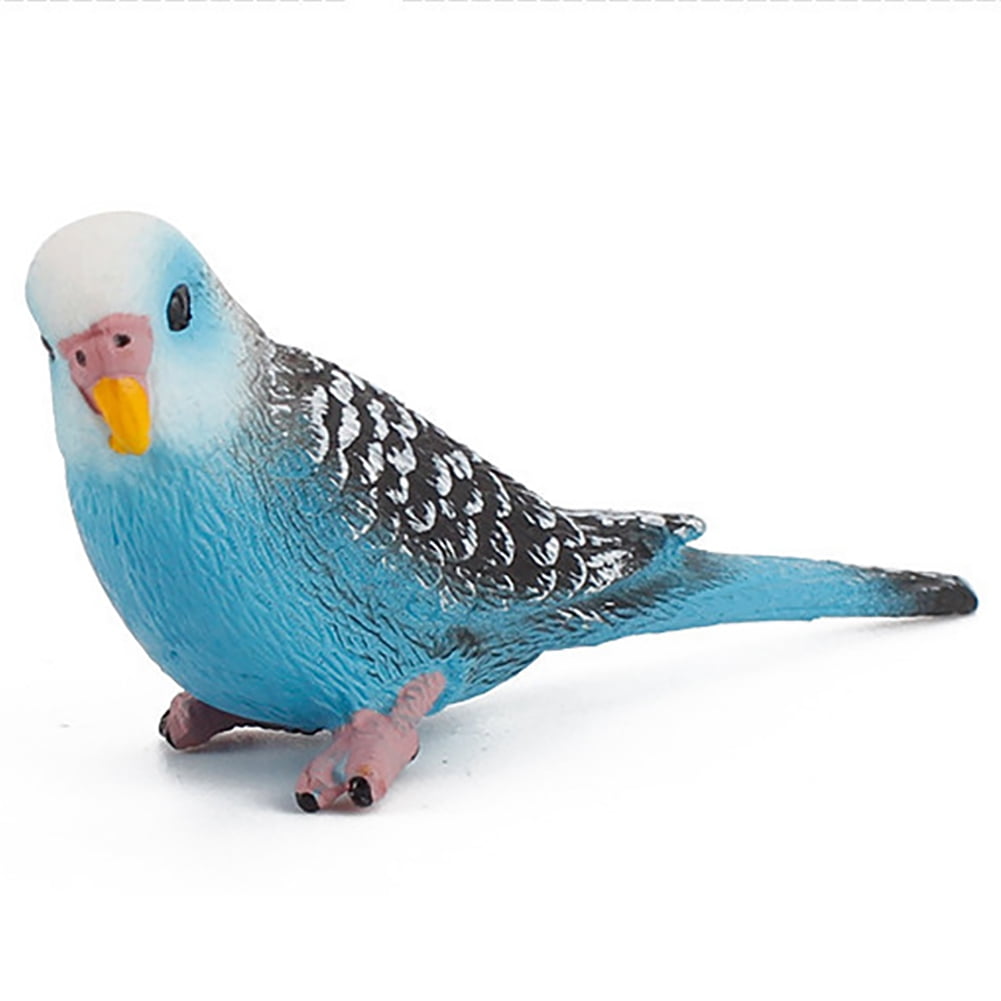 Simulation Bird Action Figures Parrot Macaws Budgerigar Lifelike ...