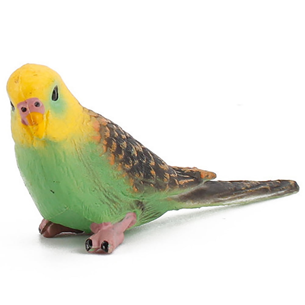 Simulation Bird Action Figures Parrot Macaws Budgerigar Lifelike ...