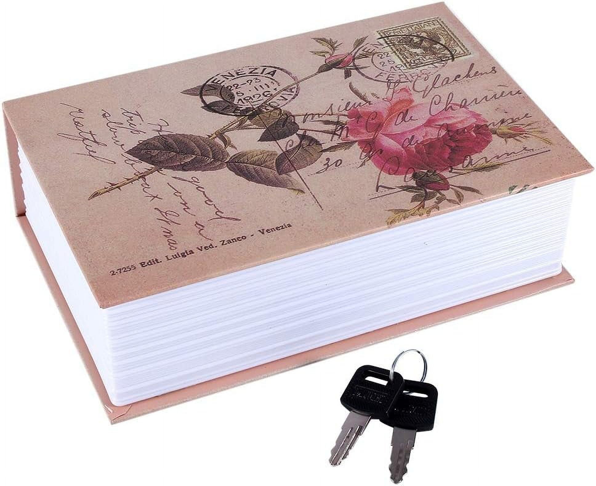 Simulation Book Box, Diversion Book Secret Hidden Lock Box Dictionary ...