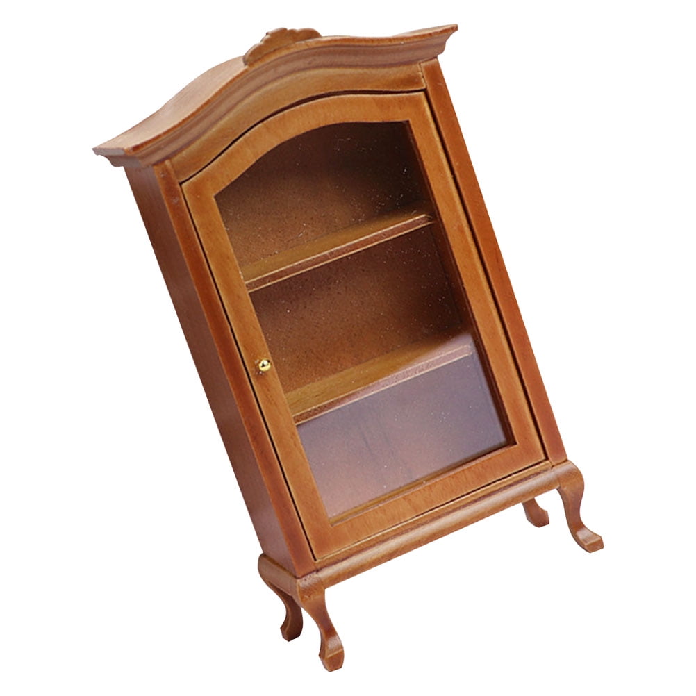 Simulation Cabinet Bookcase Mini Storage Cabinet Miniature Display ...