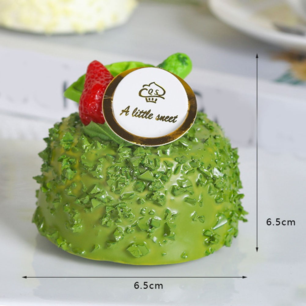 Simulation Cake Model Crispy Chocolate Cake Ornaments Food Photography ...