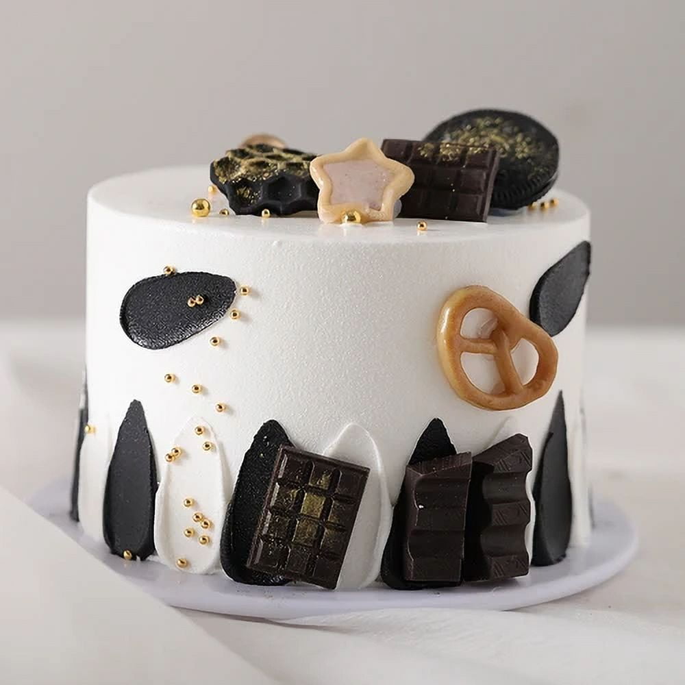 Simulation Cake Model, Naked Embryo Birthday Cake, Plastic Mold, Window ...