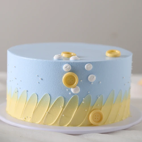 Simulation Cake Model, Naked Embryo Birthday Cake, Plastic Mold, Window ...