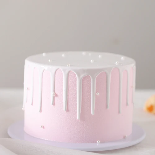 Simulation Cake Model, Naked Embryo Birthday Cake, Plastic Mold, Window ...
