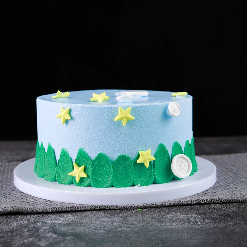 Simulation Cake Model, Naked Embryo Birthday Cake, Plastic Mold, Window ...