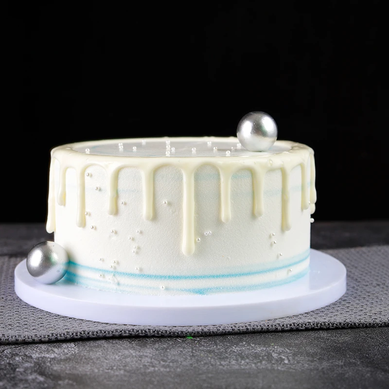 Simulation Cake Model, Naked Embryo Birthday Cake, Plastic Mold, Window ...