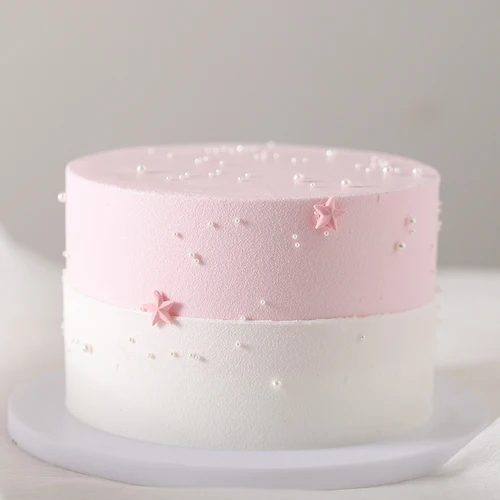 Simulation Cake Model, Naked Embryo Birthday Cake, Plastic Mold, Window ...