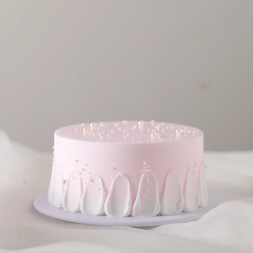 Simulation Cake Model, Naked Embryo Birthday Cake, Plastic Mold, Window ...