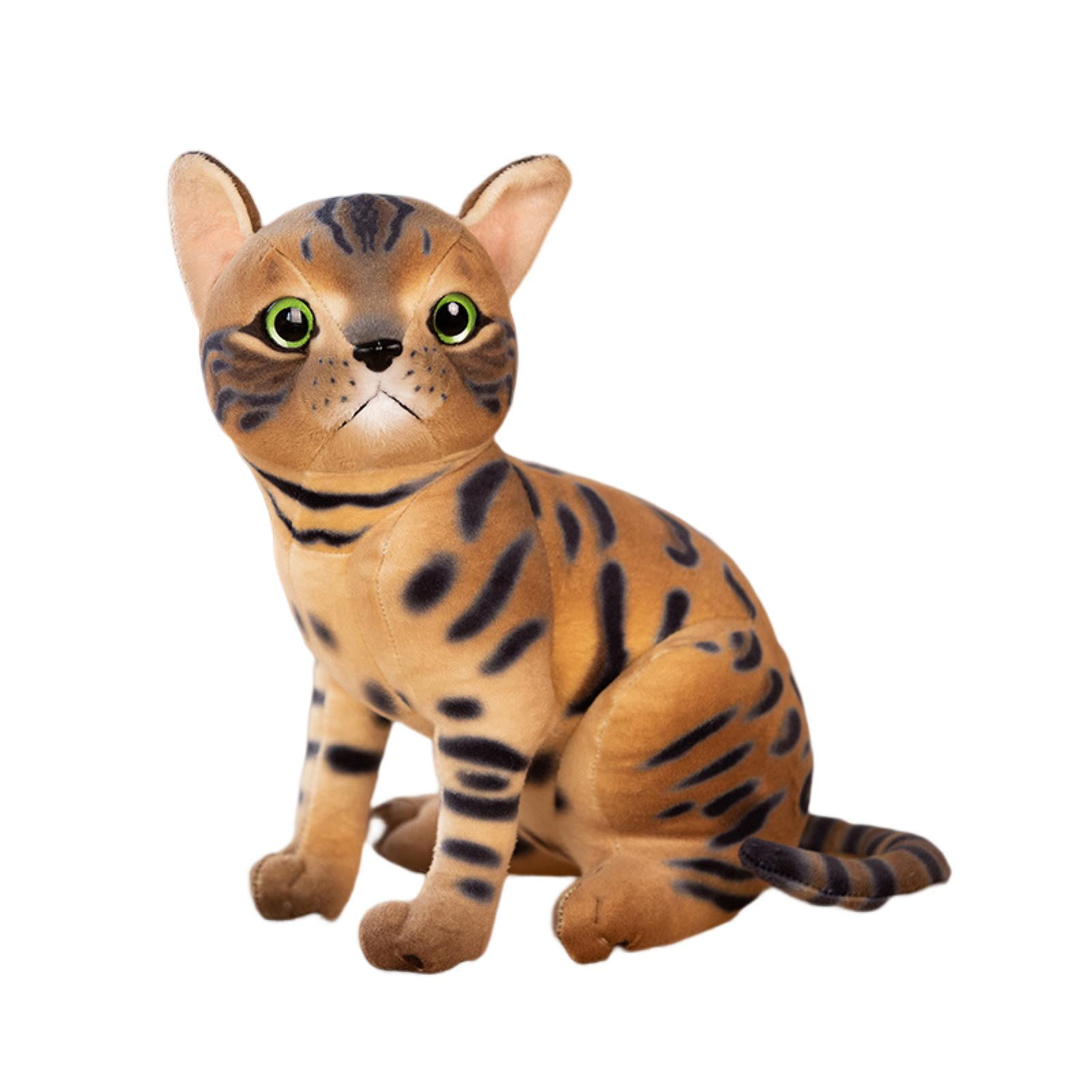 Simulation Cat Doll PP Cotton Filling Vivid Look Soft Plushies Ornament ...