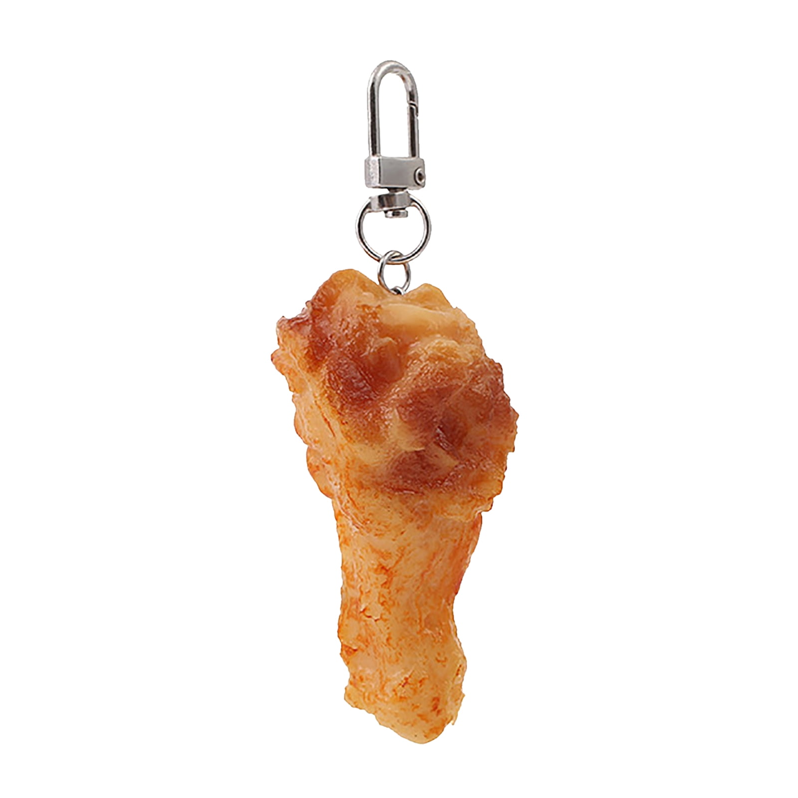 Chicken Leg Keychain - Food Prop, Cute Pendant, Photography Decor ...