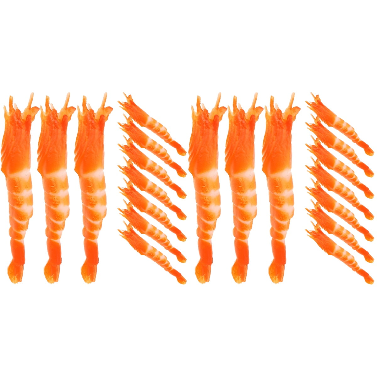 Simulation Cooked Crawfish Shrimp for Decor Fake Food Decoration Pvc ...