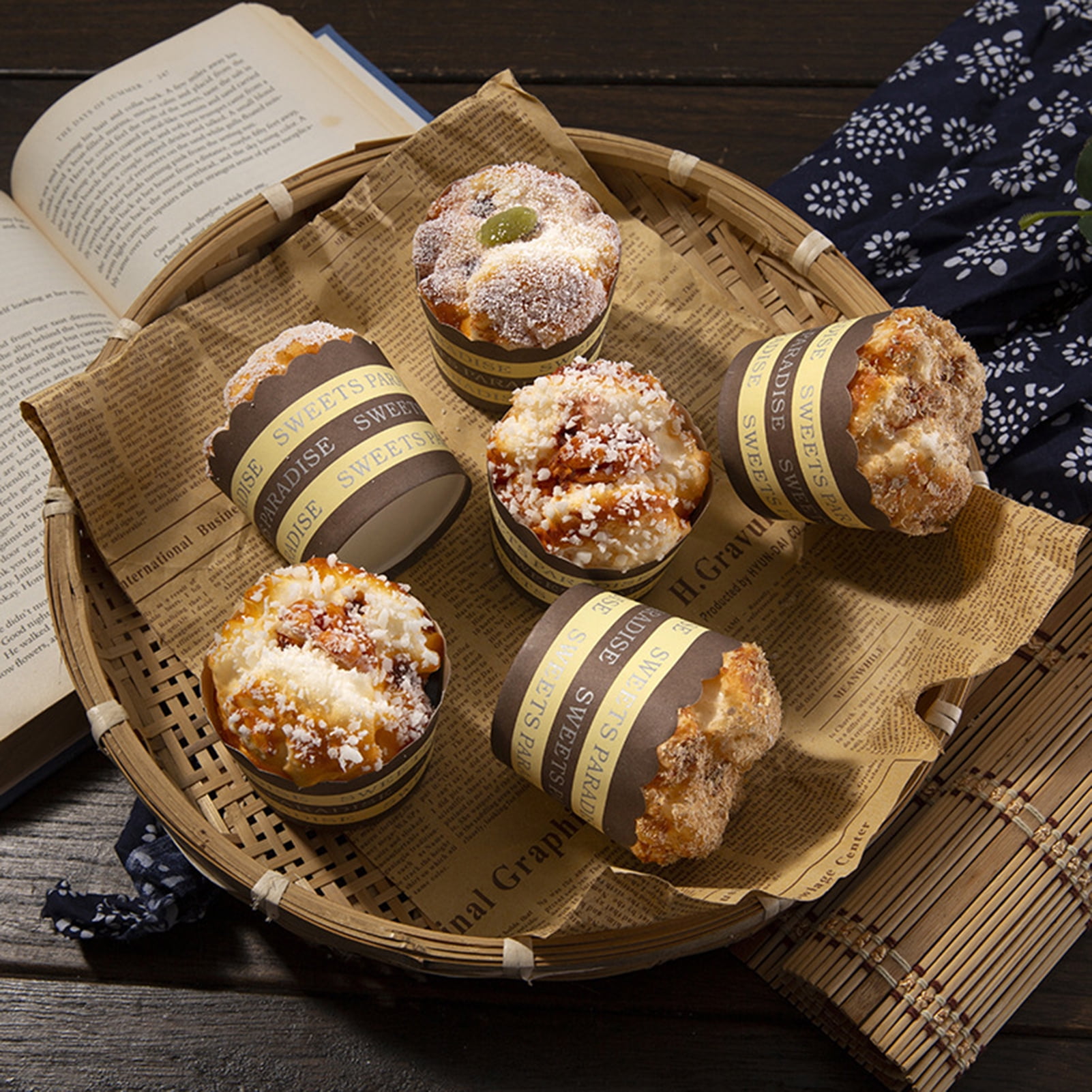 Simulation Cupcake Realistic Looking Waterproof Faux Leather Fake ...