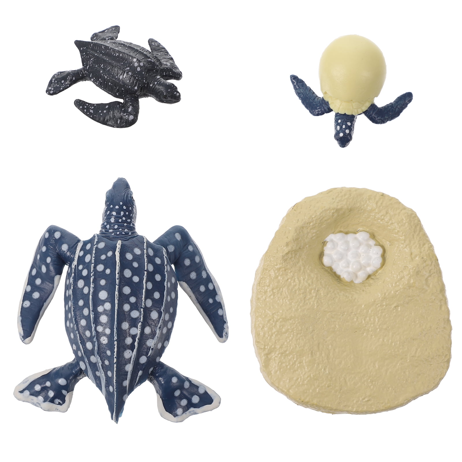 Assorted Color Turtle Dolls for Decoration Use Made of Plastic 1 Set ...