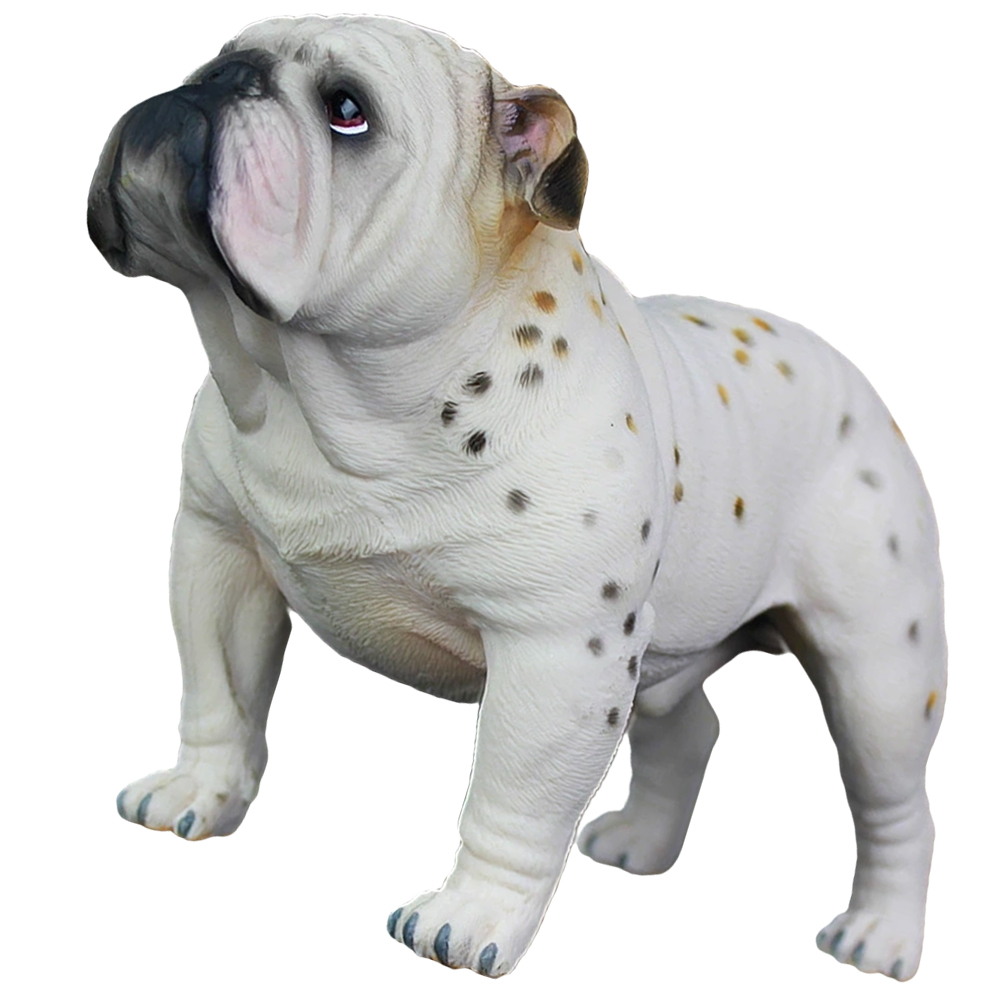 Simulation Decorative Dog Statue Realistic Animal Model - Walmart.com
