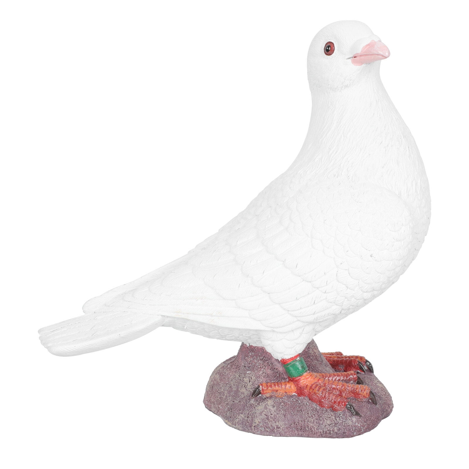 Simulation Dove Decor Lifelike Pigeon Figurine Adornment Outdoor Dove ...
