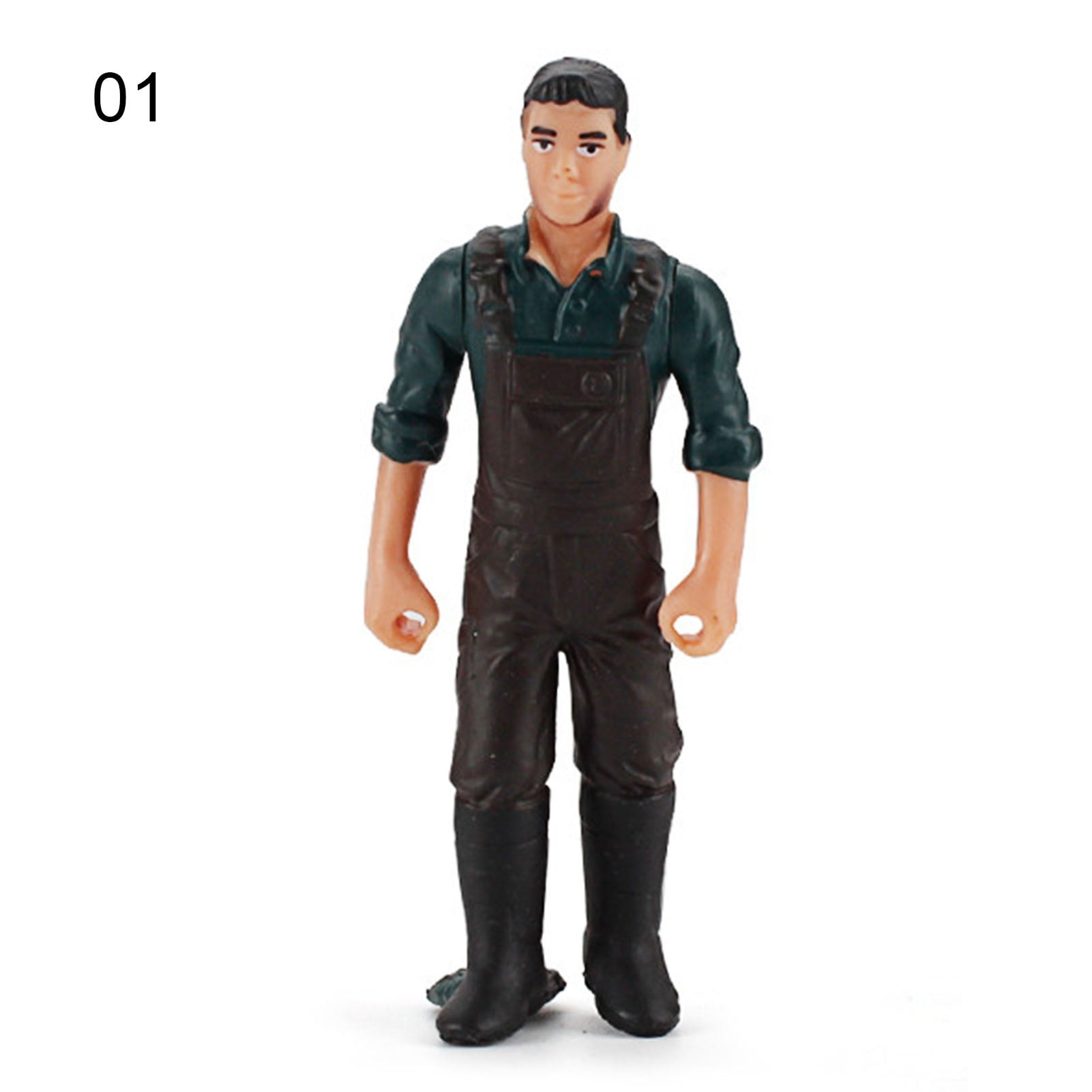 Simulation Farmer Character Model Miniature Role Play Figure ...