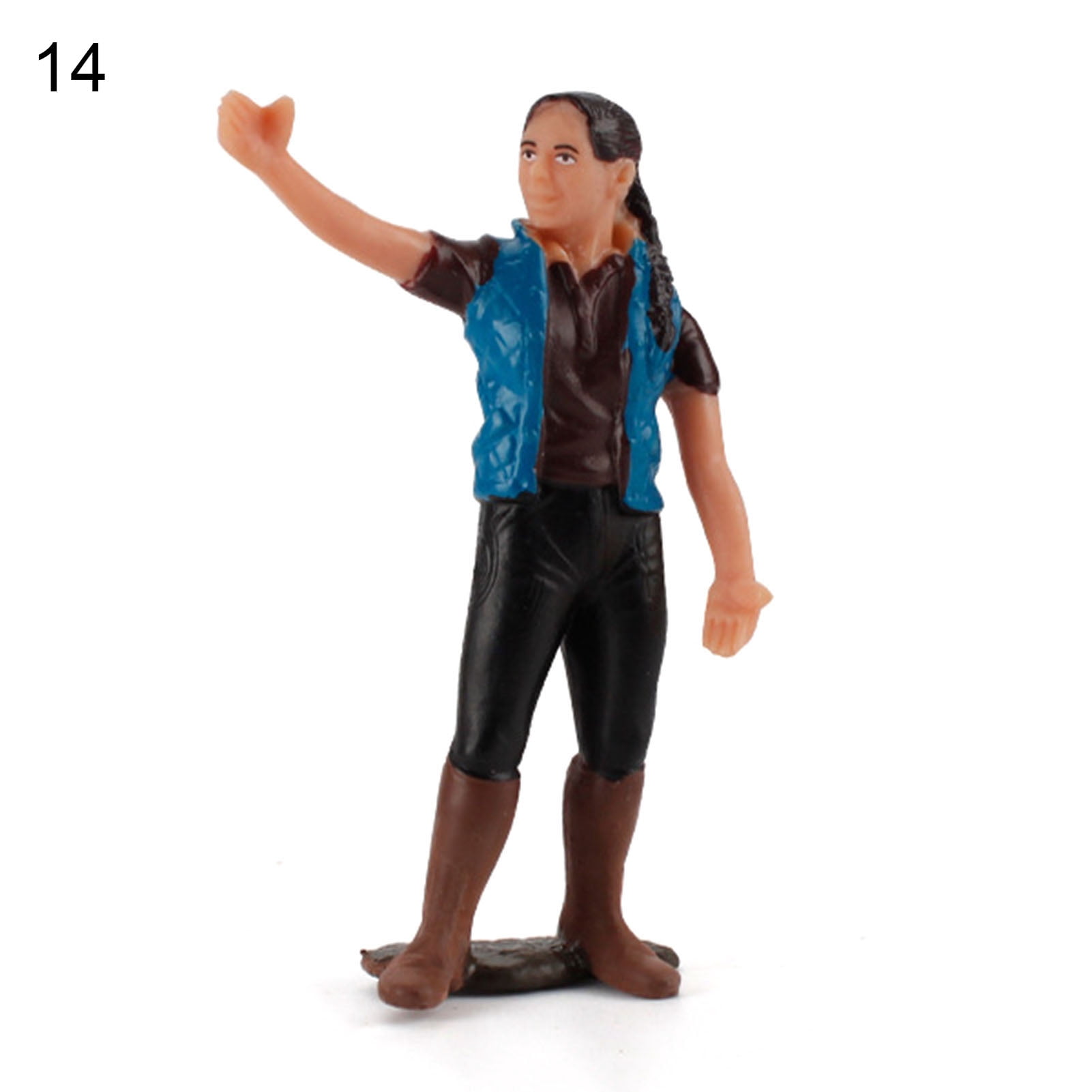 Simulation Farmer Character Model Miniature Role Play Figure ...