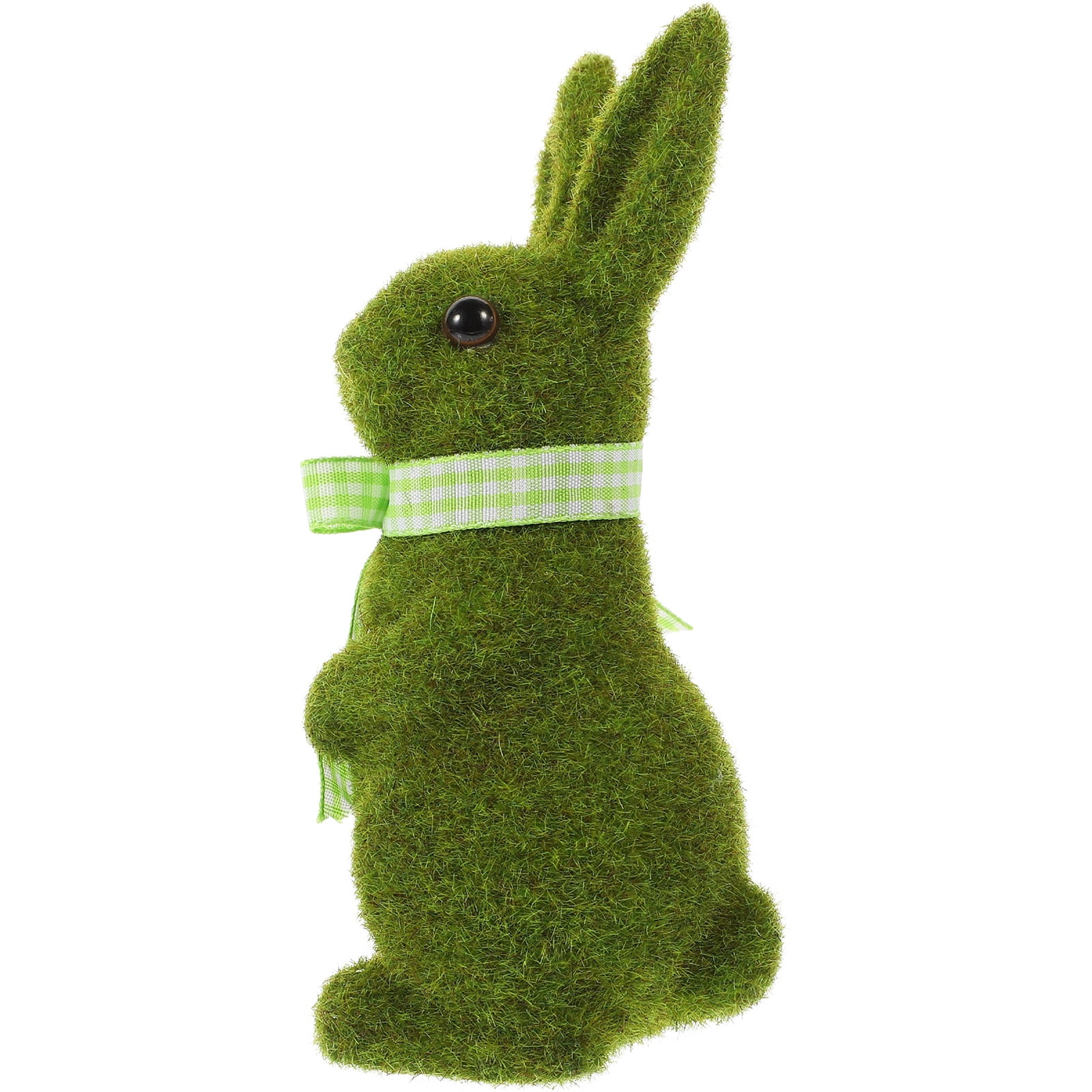 Simulation Flocking Rabbit Easter Decor Garden Animal Figures Greenery ...